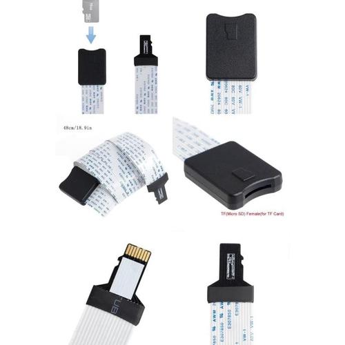 Jual TF Male to micro SD card Female Flexible Card Extension Cable ...
