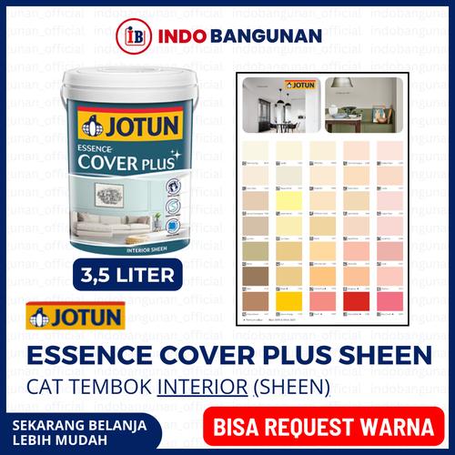 Jual CAT TEMBOK INTERIOR JOTUN ESSENCE COVER PLUS SHEEN 3,5LT / BISA ...