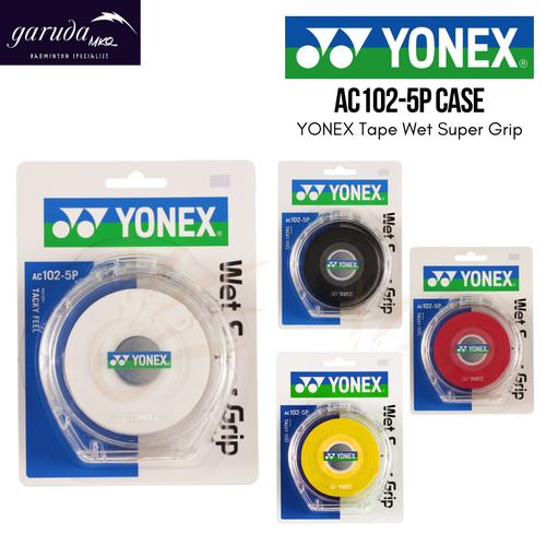 Jual Grip Raket Yonex AC 102-5P / Grip Yonex AC 102 - 5P Case JP CODE - Kota Surabaya ...