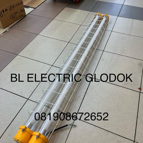 Jual Kap Lampu TL Exproof 2 x 18W LED explosion proof batten 2x18 2x18W ...