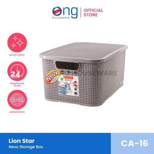 Jual ONG Houseware - Tempat Keranjang Revo Storage Box No.16 16L Lion ...