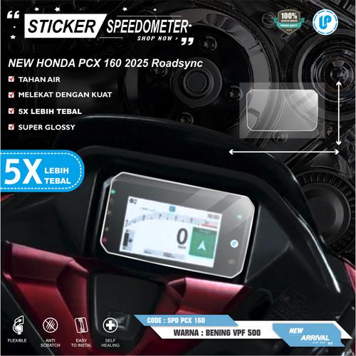 Jual STICKER ANTIGORES SPEEDOMETER NEW HONDA PCX 160 Roadsync 2025 ...