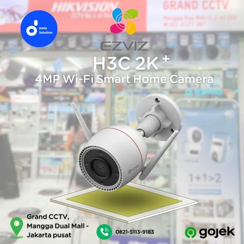 Jual Ezviz H3C 4MP 2K+ Color Vision 2way Audio Wifi Camera Outdoor ...