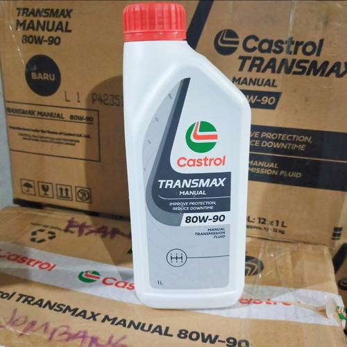 Jual 1Dos 12x1L Castrol Transmax oli transmisi manual GL4 80w-90 ...