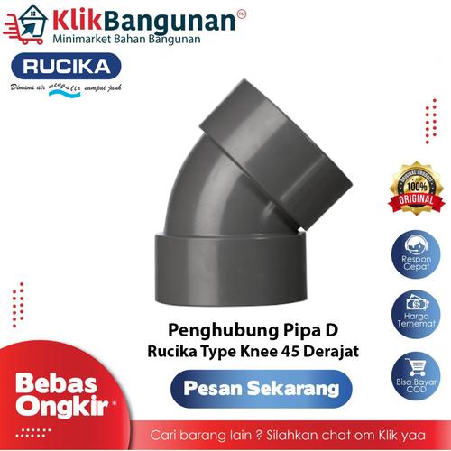 Promo RUCIKA KNEE D 45 DERAJAT BERBAGAI UKURAN / RUCIKA ELBOW / RUCIKA KNI / RUCIKA KNIE ...