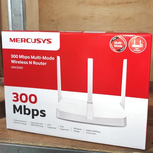 Jual Mercusys MW306R 300 Mbps Multi-Mode Wireless N Router Original ...