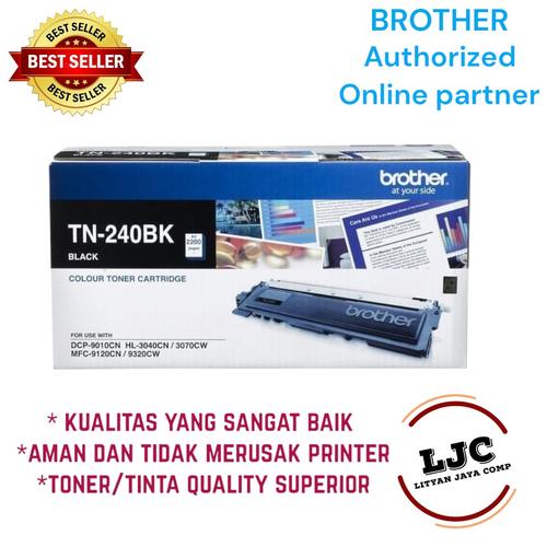 Jual Brother Toner TN-240 Black + Colour B/C/M/Y Original 100% - TN 240 ...