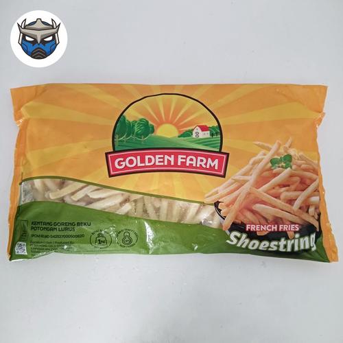Jual Golden Farm French Fries Shoestring 1 Kg Kentang Goreng Beku ...