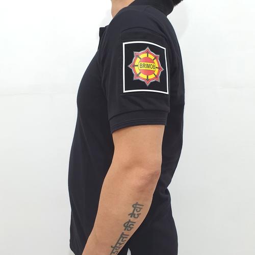 Jual POLO TACTICAL POLISI BRIMOB Kamuflase Lgn Pendek S - 5XL FREE 3 ...