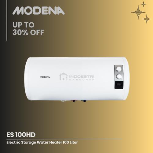 Promo Water Heater Modena 100 Liter ES 100 HD / Modena Water Heater Listrik Horizontal 500/1000 ...