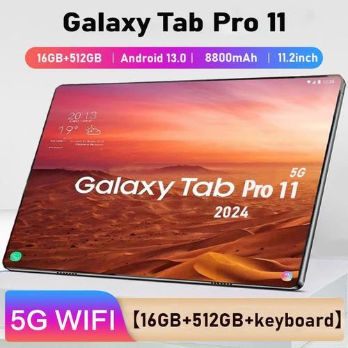 Promo [Bisa COD] Tablet baru 11.2inch【16GB+512GB】Galaxy tab Pro11 untuk ...