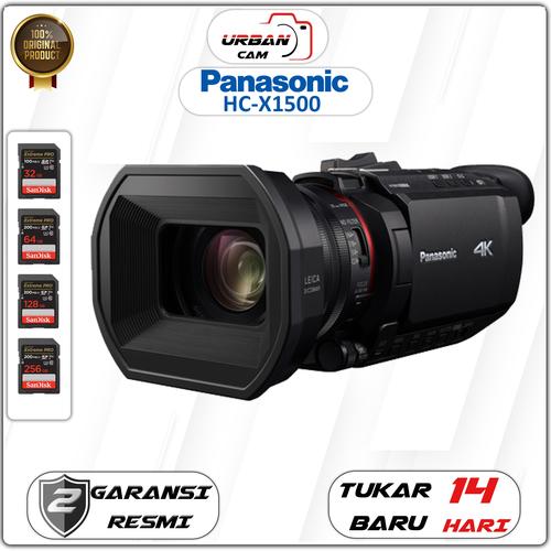 Jual Panasonic HC-X1500 UHD 4K HDMI Pro Camcorder with 24x Zoom ...