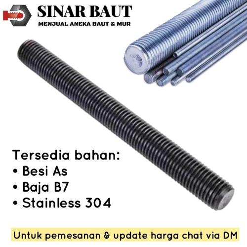Jual long drat galvanis 8mm x 1meter putih - Kota Medan - Sinar Baut ...