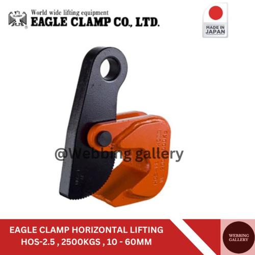 Jual Eagle Clamp Horizontal Lifting Clamp HOS-2.5 Cap 2.5ton Made In ...