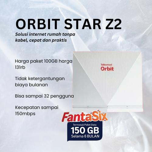 Promo Telkomsel Orbit Star Z2 Modem Wifi ZTE 4G Bonus Kuota 150GB ...