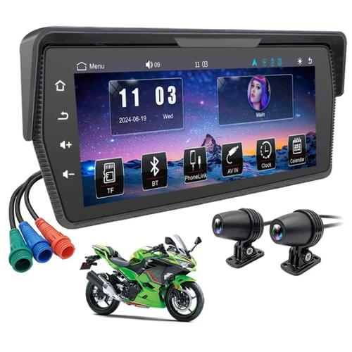 Jual Dashcam recorder Motor Gps Navigasi Maps motor Android Auto iphone ...