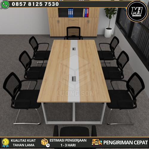 Jual Meja Meeting 8 Orang 240 x 120 x 75 cm - Meja Rapat Kantor - Kab ...