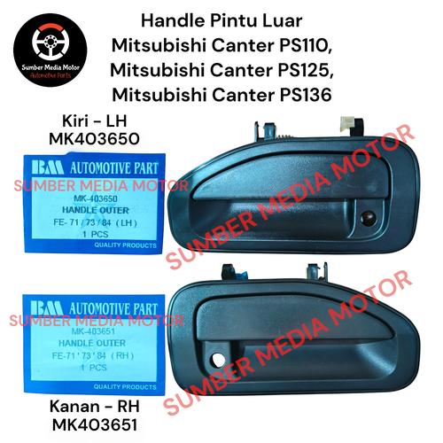 Jual BM ASCO Handle Pintu Luar Hitam MK403650 / MK403651 Mitsubishi ...