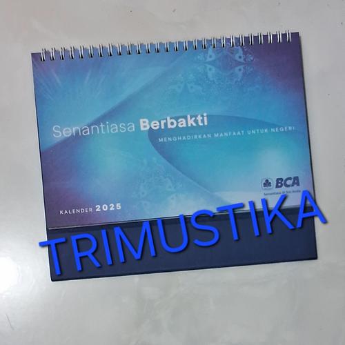 Jual Kalender Meja Kalender Duduk Bank BCA Prioritas Special Edition ...
