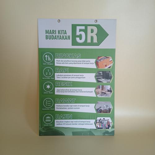 Promo Hard Poster Mari Kita Budayakan 5R- Hard Poster Budayakan 5R Saat ...