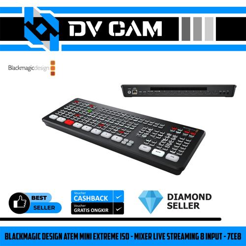Jual Blackmagic Design ATEM Mini Extreme ISO Mixer Live Streaming 8 ...