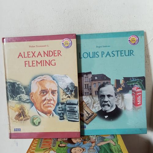 Jual BUKU REFERENSI BIOGRAFI TOKOH SERI IPA: ALEXANDER FLEMING & LOUIS ...