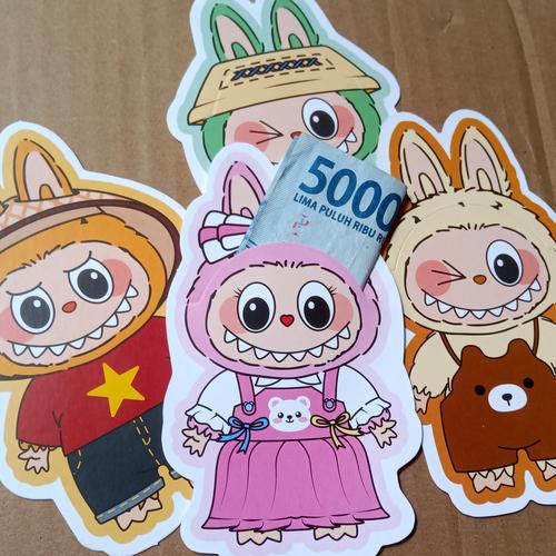 Promo AMPLOP 3D THR LABUBU / ANGPAO LABUBU / ANGPAO 3D IMLEK LEBARAN ...