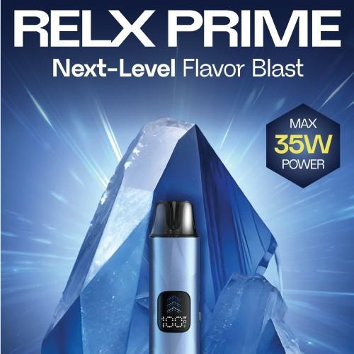Jual RELX Prime Kit (Isi 1 Refillable Device dan 2 Cartridge) - Blue ...