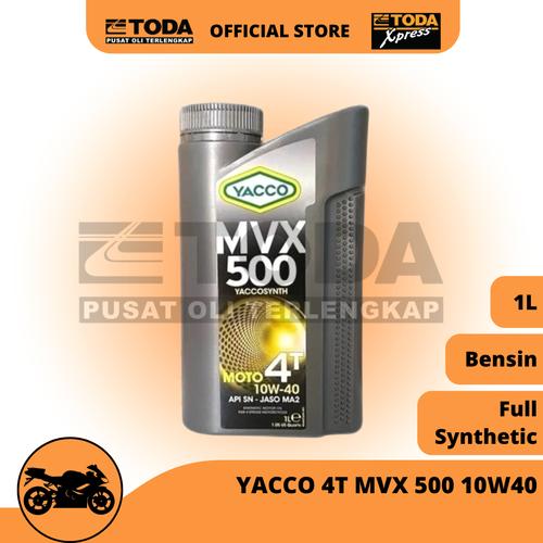 Promo Yacco 4T MVX 500 10W40 1L Original Oli Mesin Motor - Kota ...