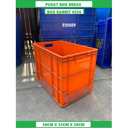 Promo Container Industri Rabbit tipe 6556/Kontainer Plastik Rapat/Krat ...