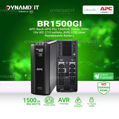 Promo APC BR1500GI UPS 1500VA 865W Back-UPS Pro 230V AVR Surge ...