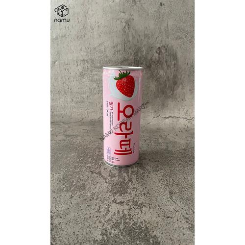Jual DongA Olatte Strawberry Can 240ml / Minuman Korea / Minuman Susu ...