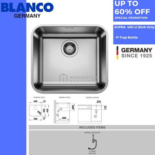 Jual Promo Kitchen Sink Blanco Supra 450 U Sus 304 - Jakarta Pusat ...