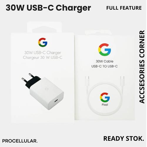 Jual Charger Power Adapter Google USB C 30W Pixel 6 Pro Pixel 7 ...