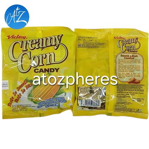 Jual Permen kembang gula rasa jagung halal MUI Victory Creamy Corn ...