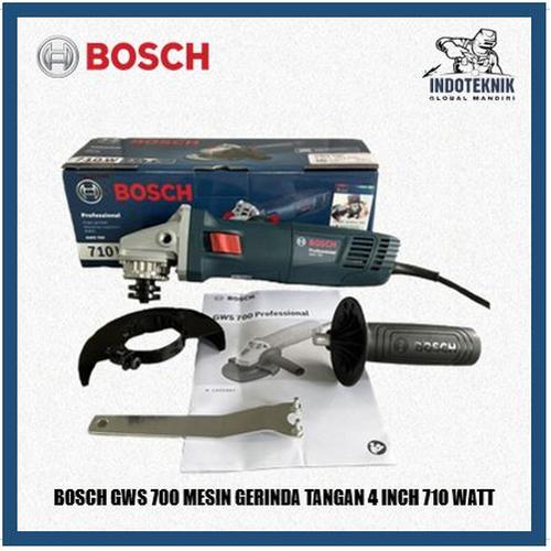 Jual BOSCH Mesin Gerinda Tangan 4" Inch GWS 700 - Angle Grinder Gurinda ...