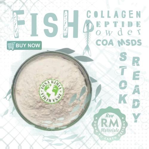 Jual 1kg Pure Fish Collagen Peptides Powder / Asli Bubuk kolagen Ikan ...