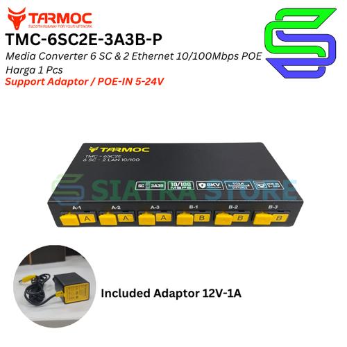 Jual Media Converter Ethernet Fiber Switch 6 FO SC to 2 LAN 10/100 ...