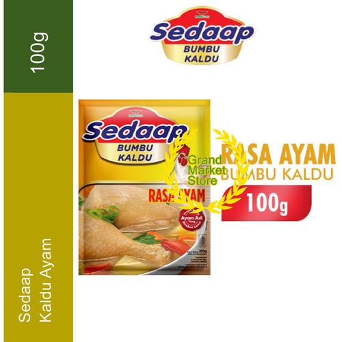 Jual Sedaap Bumbu Kaldu Ayam Penyedap Rasa 100G Kaldu Rasa Ayam Sedaap ...