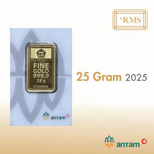 Promo 25 GR (GRAM) LOGAM MULIA/LOGAM MULIA ANTAM/LM/EMAS ANTAM ...