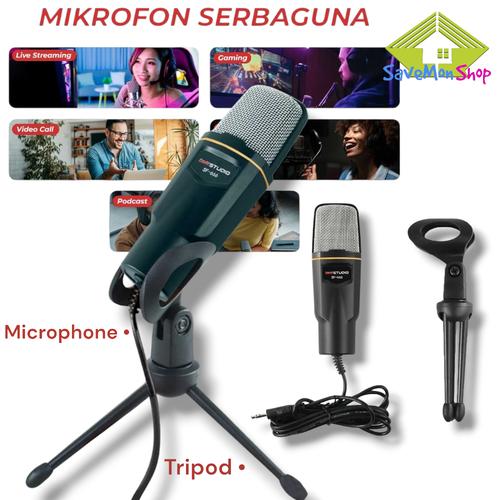 Jual Microphone Laptop USB Portable | Mic Stand Mini Zoom PC | Mic ...