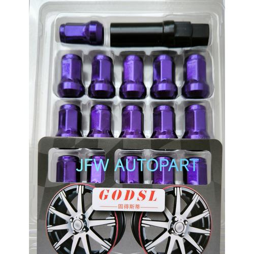 Jual Mur Racing wheel lock / max guard segi 7 - Pelangi 1,5, Isi 16pc ...