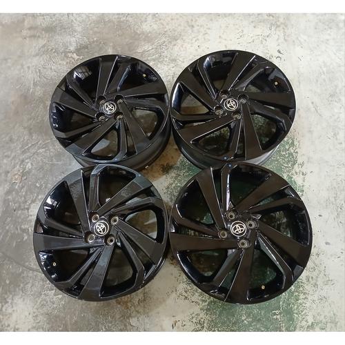 Jual velg mobil second murah Oem Raize R17 pcd 4x100 cocok untuk Yaris ...
