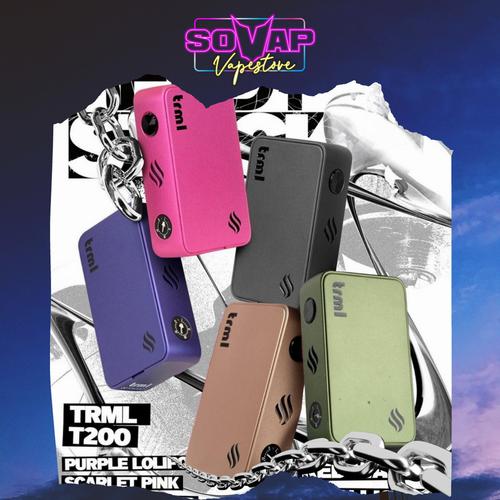 Jual TRML T200 Box Mod Authentic - Scarlet Pink - Kota Surakarta ...