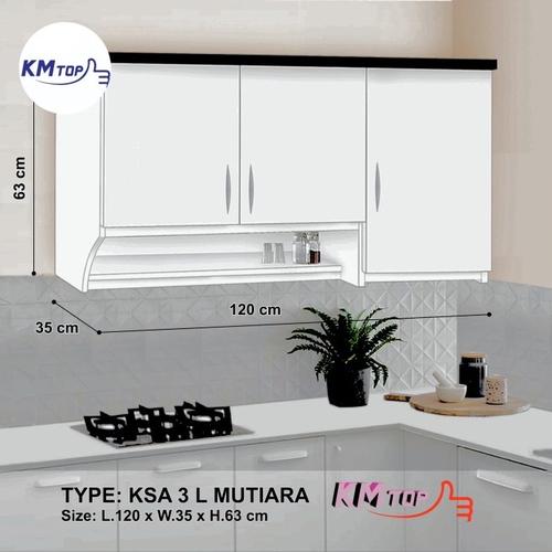 Jual Kitchen set atas minimalis / Rak Gantung Dapur / Rak dinding atas ...