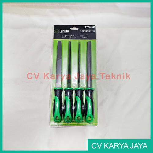 Jual Kikir Kayu Besi Set Tekiro 4 pc 6 Inch (GT-FS1846) / Files Set 6 ...