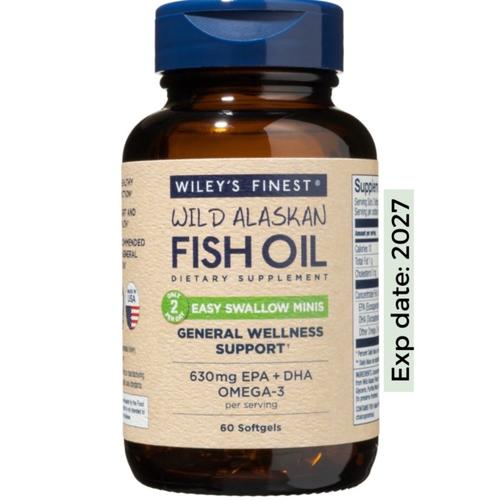 Jual Wileys finest fish oil easy swallow minis wiley's finest fish oil ...