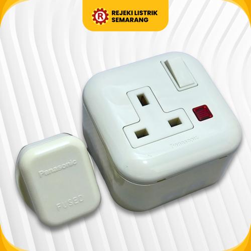 Jual SET STOP KONTAK AC PANASONIC (STEKER + STOP KONTAK + IB DOOS ...