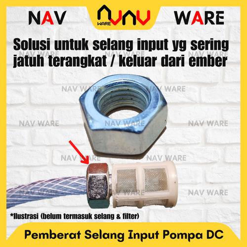 Jual Pemberat Filter Selang Air Input Pompa DC 12V Untuk Selang PE 11mm ...