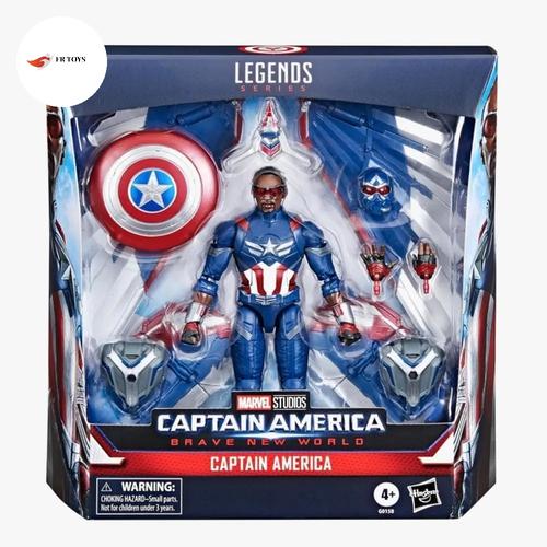 Jual Marvel Legends Captain America Brave New World Sam Wilson figure ...
